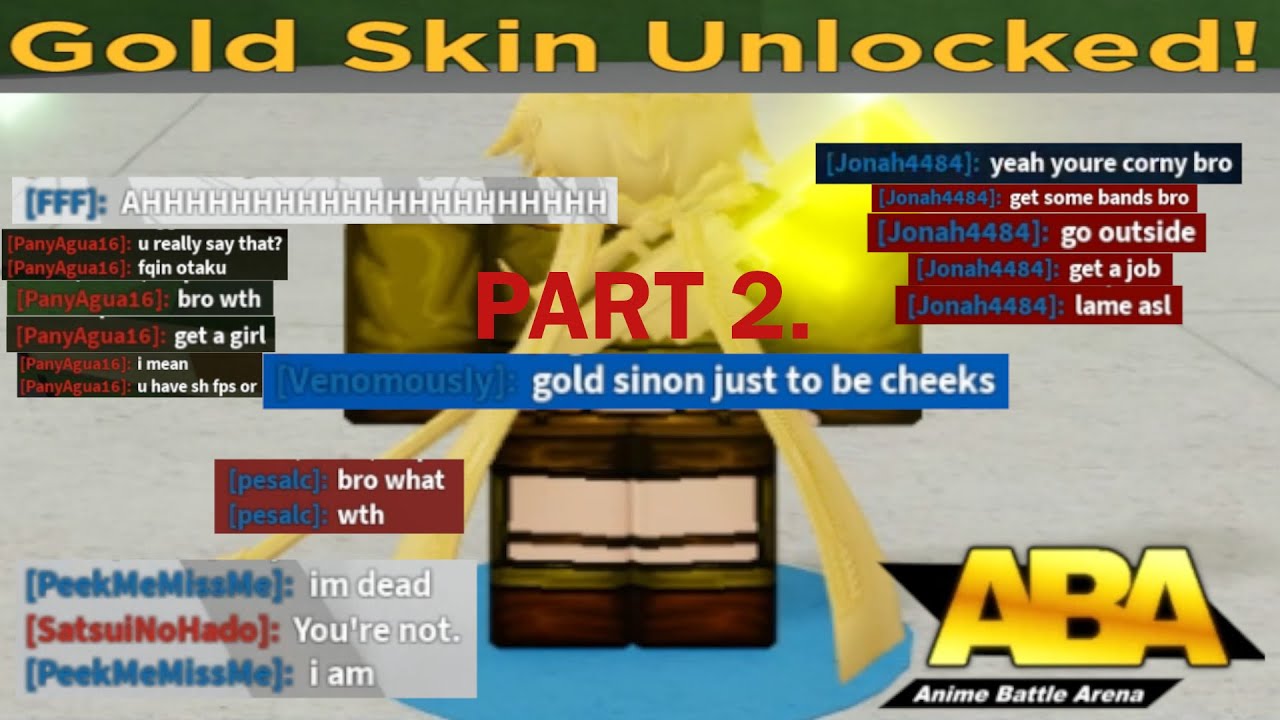 I finally got the gold Sinon skin just to suck at her still PART 2 ...