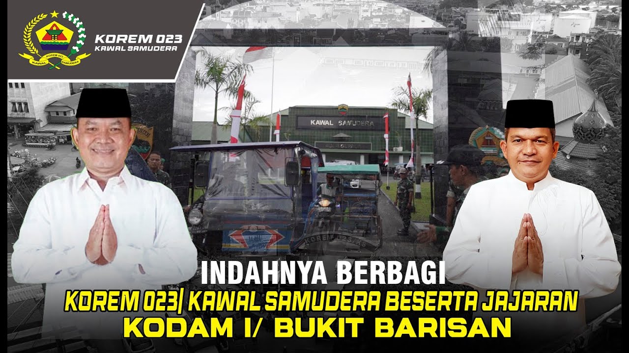 Indahnya Berbagi - Korem 023/Kawal Samudera beserta Jajaran - YouTube
