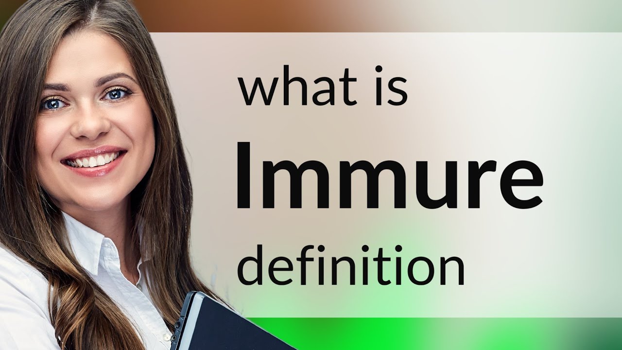 Immure • what is IMMURE meaning - YouTube