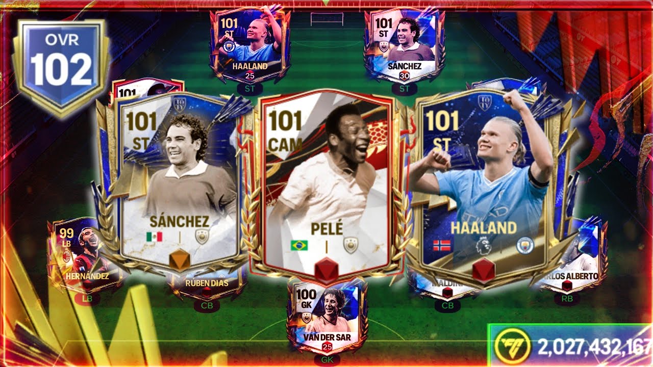 MAX 102 OVR F2P | 2 BILLION F2P TEAM UPGRADE + PACK OPENING | FC MOBILE ...
