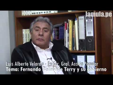 El gobierno de Fernando Belaunde Terry. Opinan Letts, Salinas, Ardito y ...