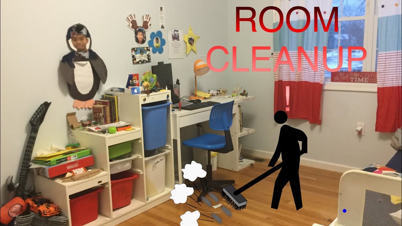 ROOM CLEANUP - YouTube