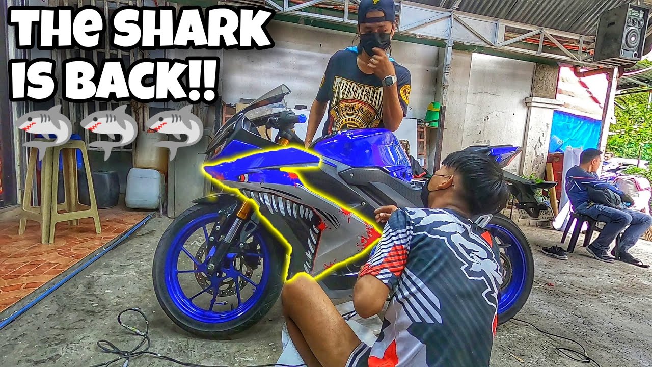 Full Wrap Reflective Decals For Yamaha R15 V3 - YouTube