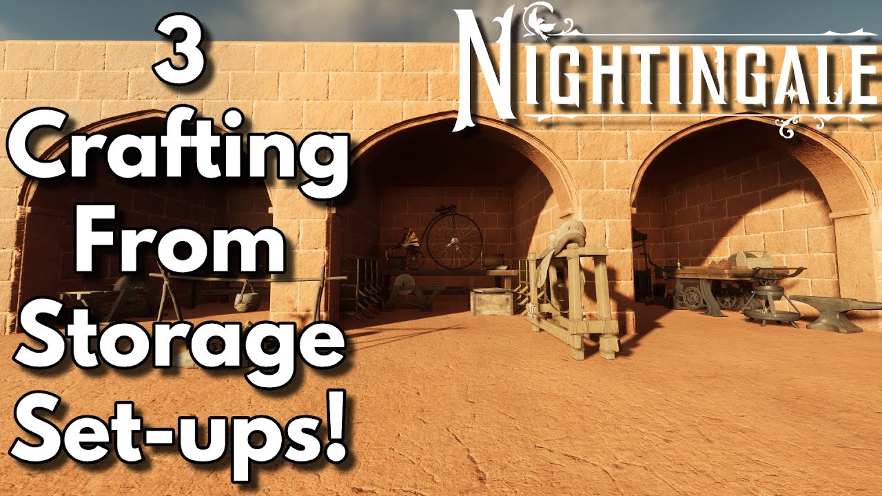 3 Designs For Crafting From Storage! - Nightingale - YouTube