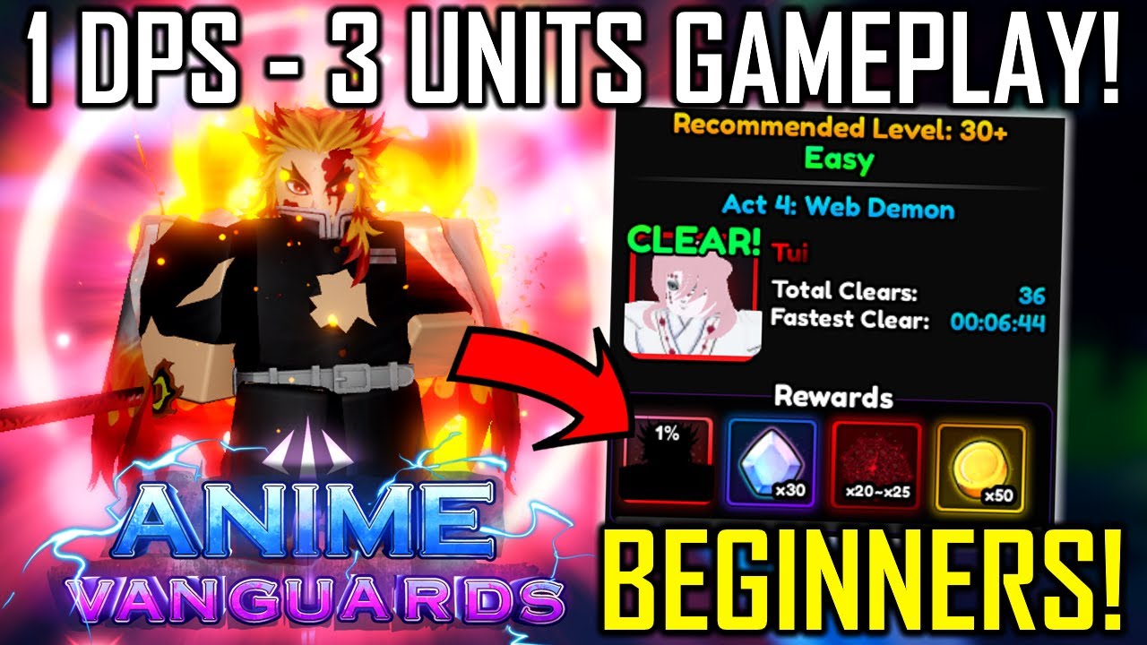 How To Solo BEAT Raid - Act 4 w/1 DPS Only | 3 Units Gameplay - Anime ...