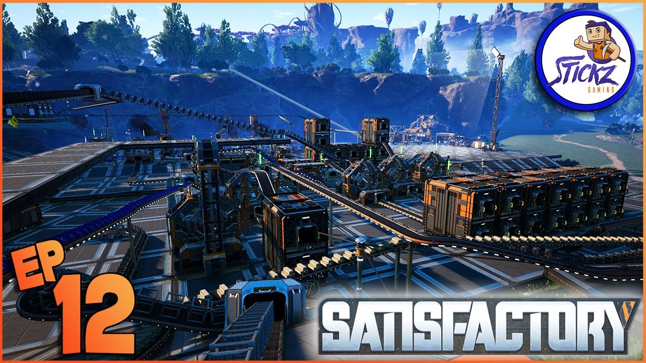 SATISFACTORY Let's Play - MAKING A MESS AGAIN (So many Machines) - Ep ...