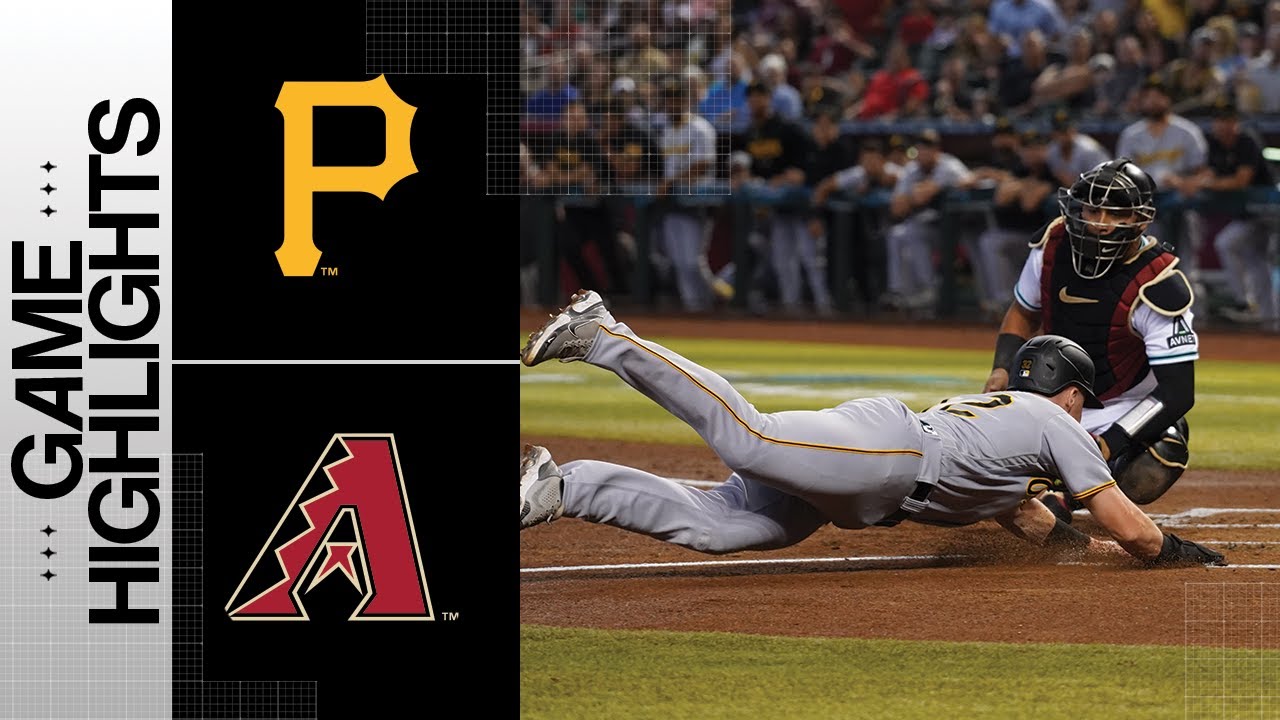 Pirates vs. Diamondbacks Game Highlights (7/8/23) | MLB Highlights ...