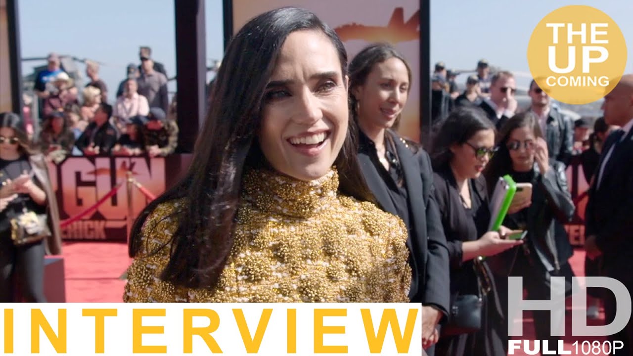 Jennifer Connelly Top Gun Maverick premiere interview - YouTube