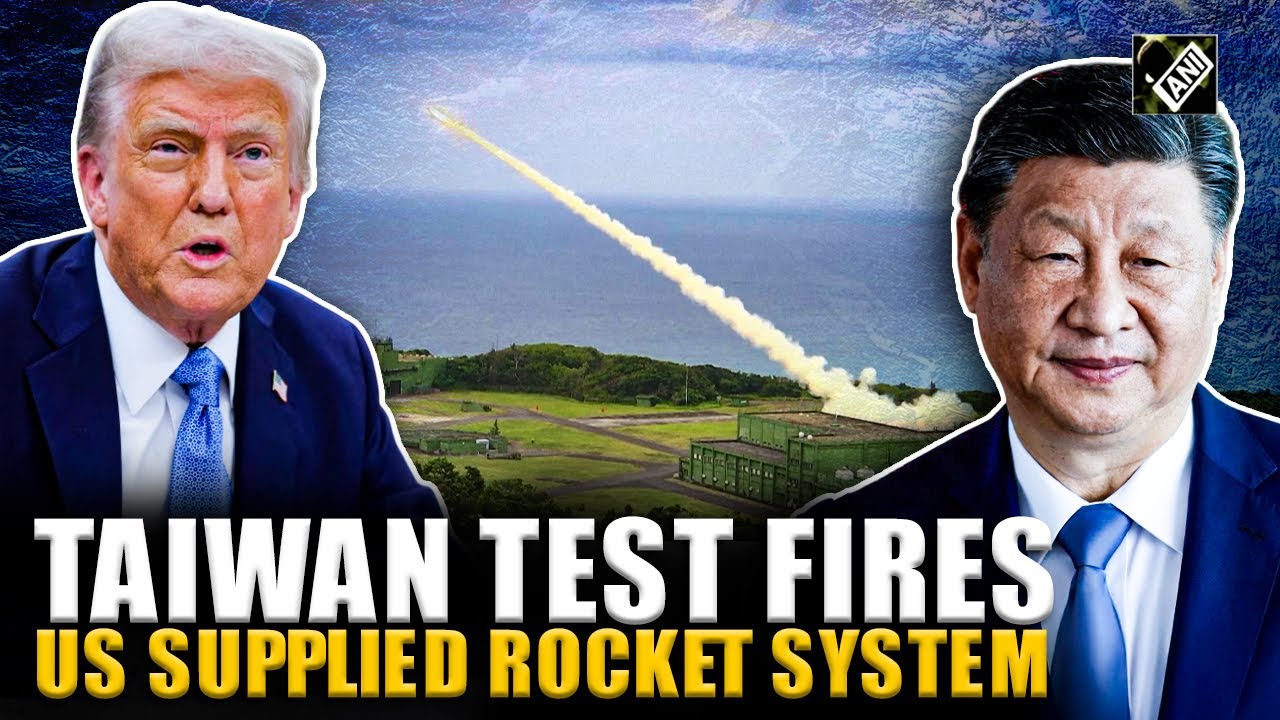 Amid tension with China, Taiwan test fires for the first time a new US ...