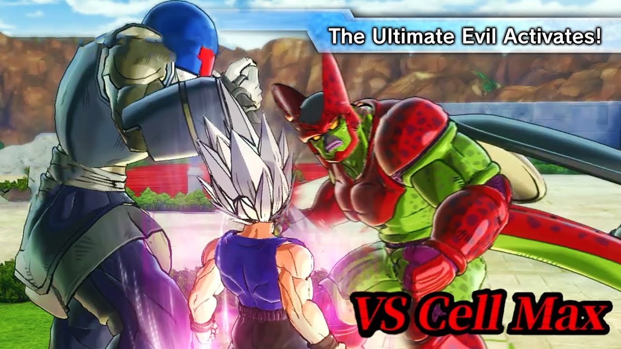 CELL MAX RAID BOSS VS BEAST & GIANT FORM! Dragon Ball Xenoverse 2 DLC ...