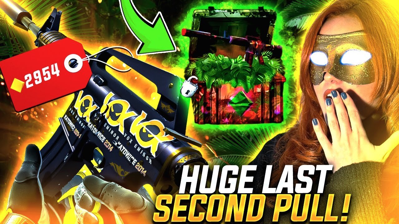 CLASHGG CRAZY LAST SECOND DROP !! ?! | CLASH.GG Case Opening | CLASHGG ...
