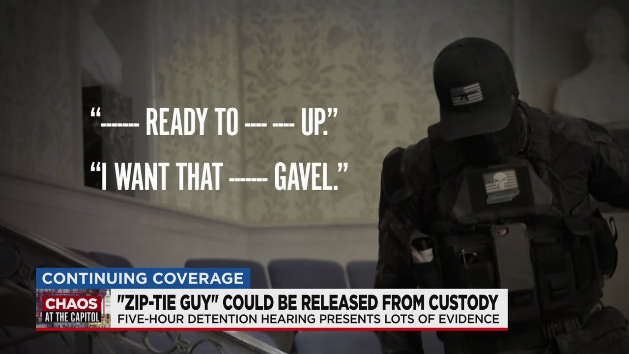 Zip tie guy blames mom, could be released on Monday - YouTube