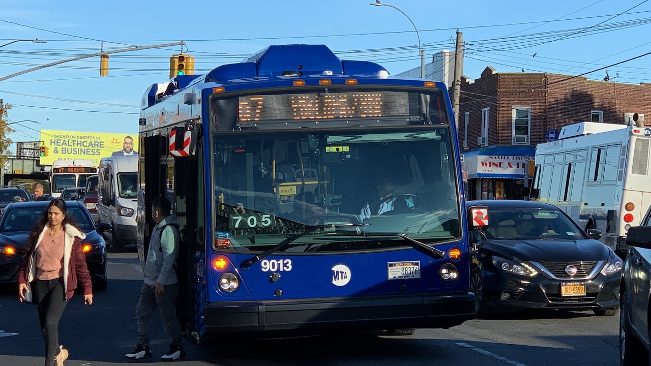 2007 Orion VII OG HEV 3751 & 2023 Novabus LFS 9013 Q7 Buses At Rockaway ...