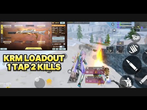 1 tap 2 KILLS KRM LOADOUT #poco #callofduty #pocox6pro #reels #codm # ...