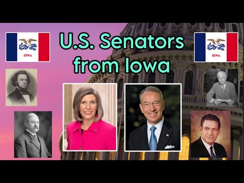U.S. Senators from Iowa (Comparison) - YouTube