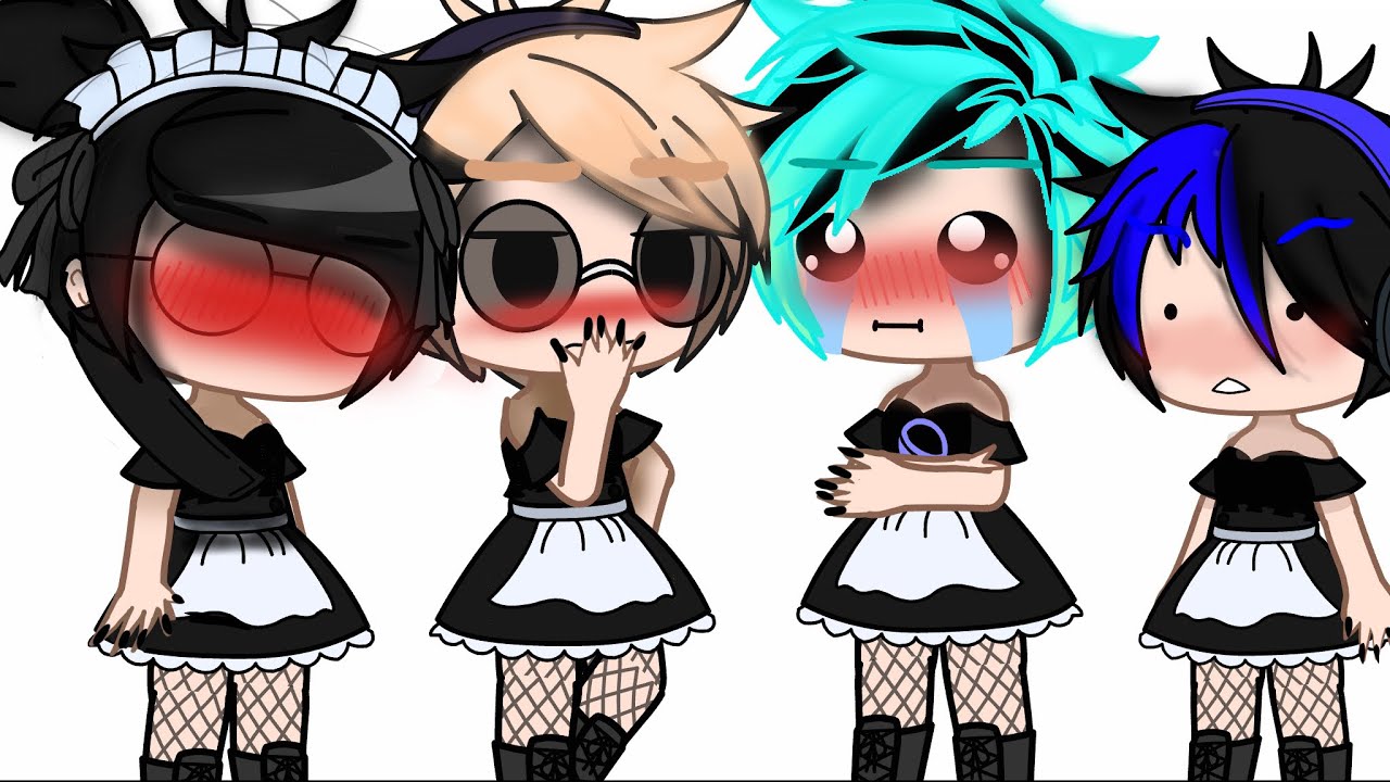 as a maid outfit? || meme || @kawaiisofia3739 and @itsein9833 ||§ - YouTube