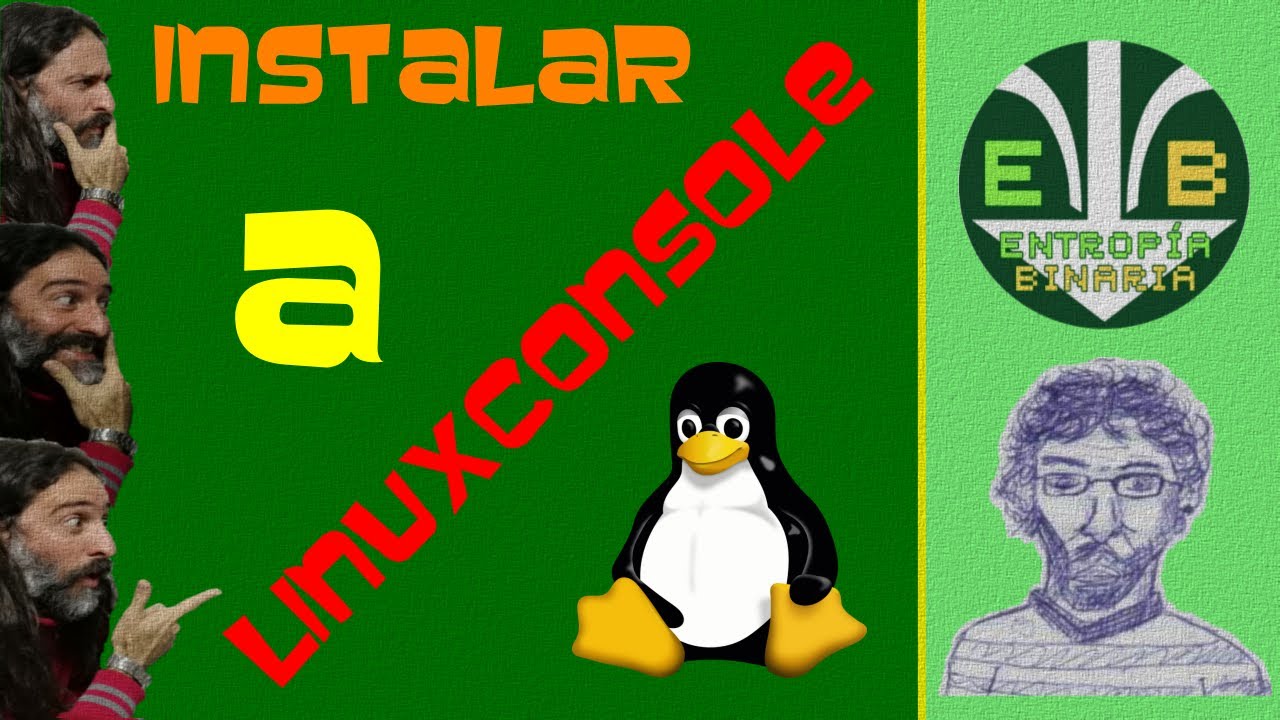 Instalar a Linuxconsole en el ordenador. - YouTube