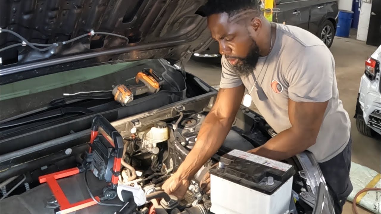 DIY 2019 Toyota RAV-4 how to remove and replace the battery yourself ...