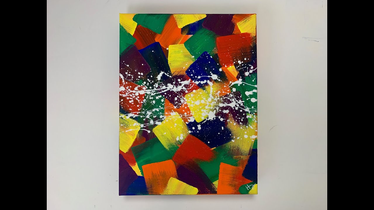 “Rainbow Brite” - Testing Golden Artist Colors (GAC) So Flat Paints ...