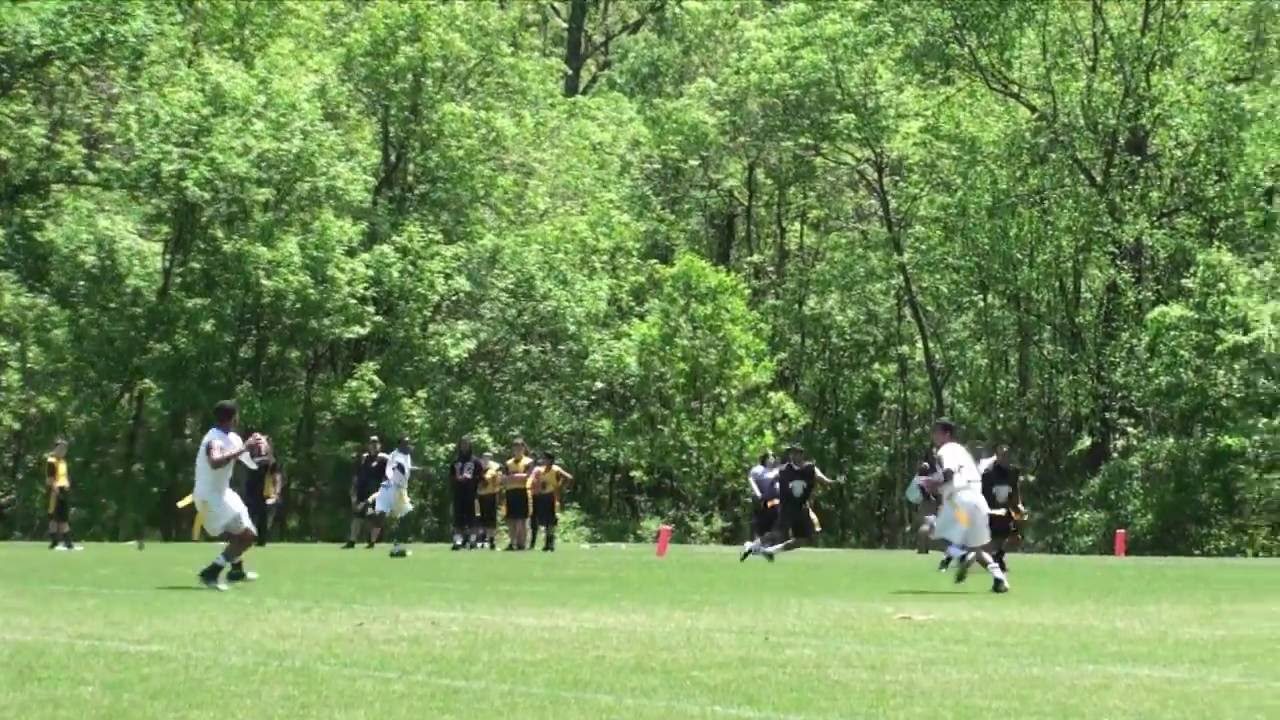 2013 Flag Football - Manassas Sharks vs. Oklahoma Sooners - YouTube
