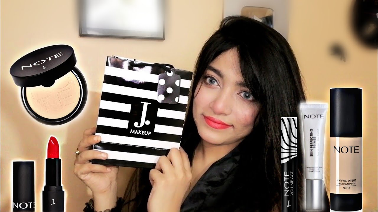 J. MAKEUP REVIEW AND TRY TEST | FIRST IMPRESSION J. MAKEUP - YouTube