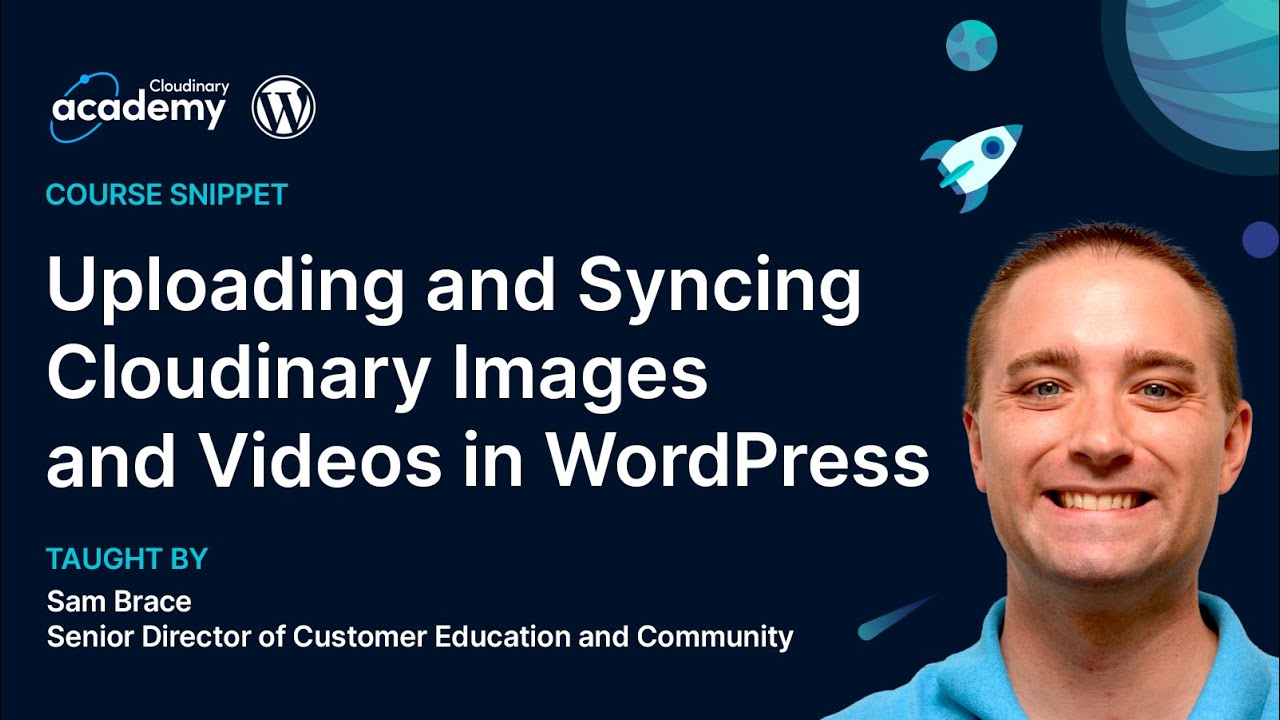 Uploading And Syncing Cloudinary Images And Videos In Wordpress Cloudinary Tutorial Youtube