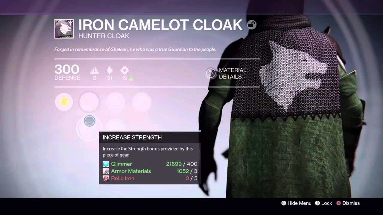 Destiny PlayStation Exclusive - Iron Camelot Cloak - YouTube