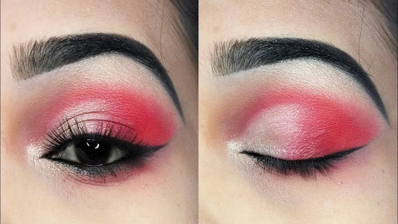 Red Cut Crease Eyeshadow@MakeupbyParulGarg@MannyMua733@SissyMua# ...