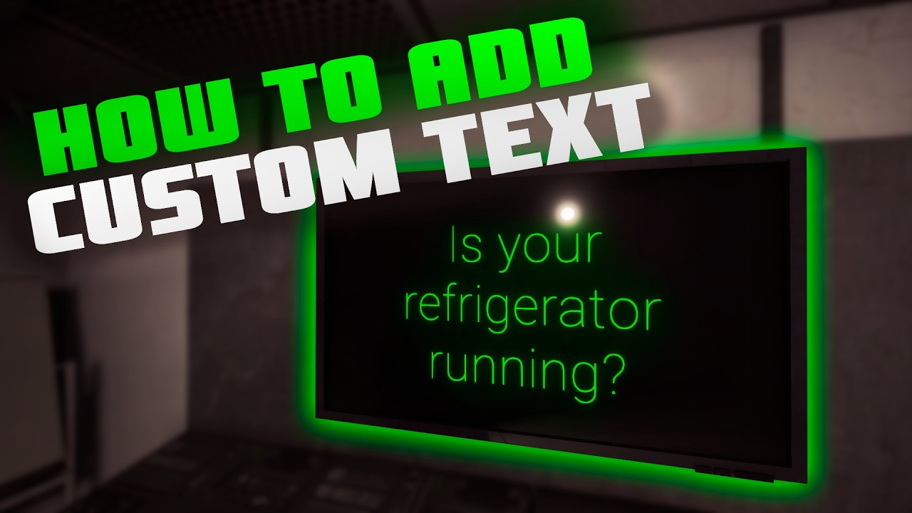 How to add Custom Text to SCP:SL in 50 seconds (14.0 aswell) - YouTube