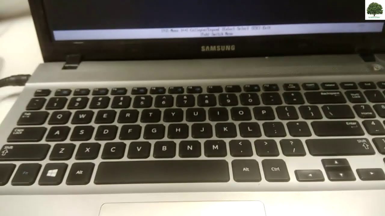 Samsung Laptop Boot from USB Pendrive Setting - YouTube