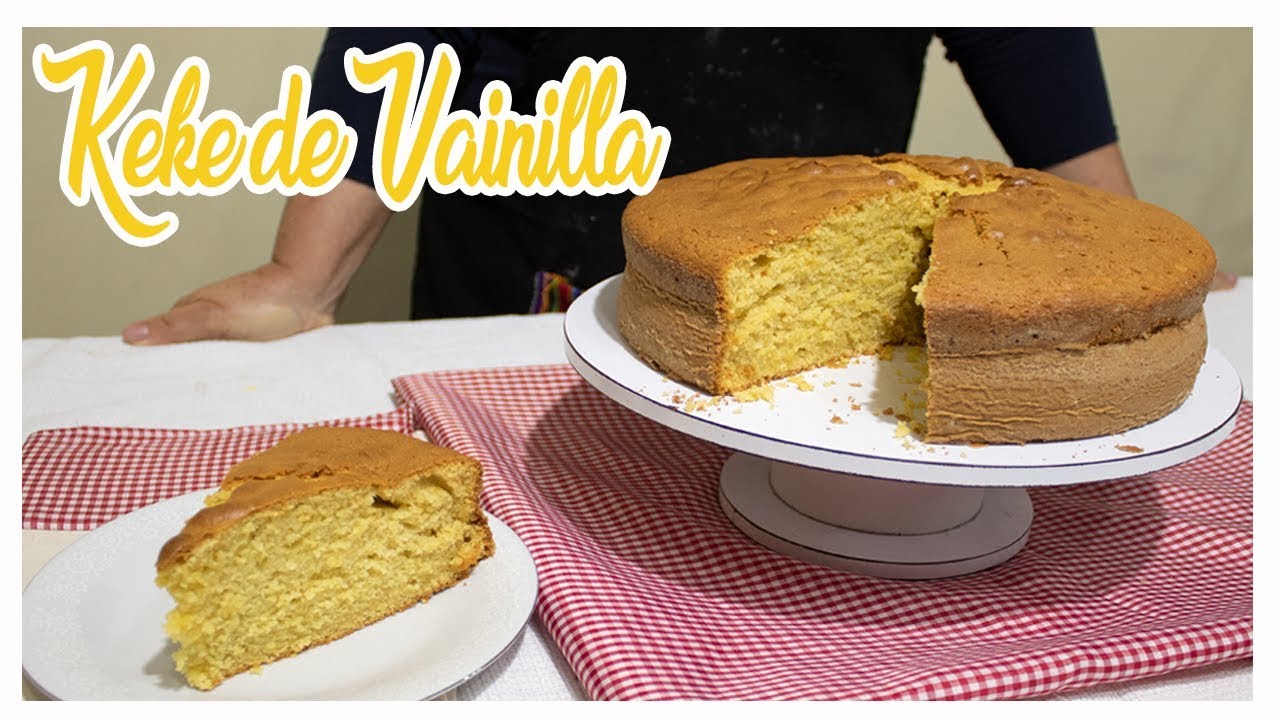 Como Preparar Keke de Vainilla Casero - Super FÁCIL😋 | Victoria Abanto ...