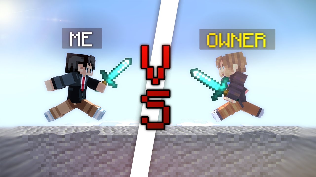 I 1v1ed The OWNER of This Minecraft Server... Realtime YouTube Live ...