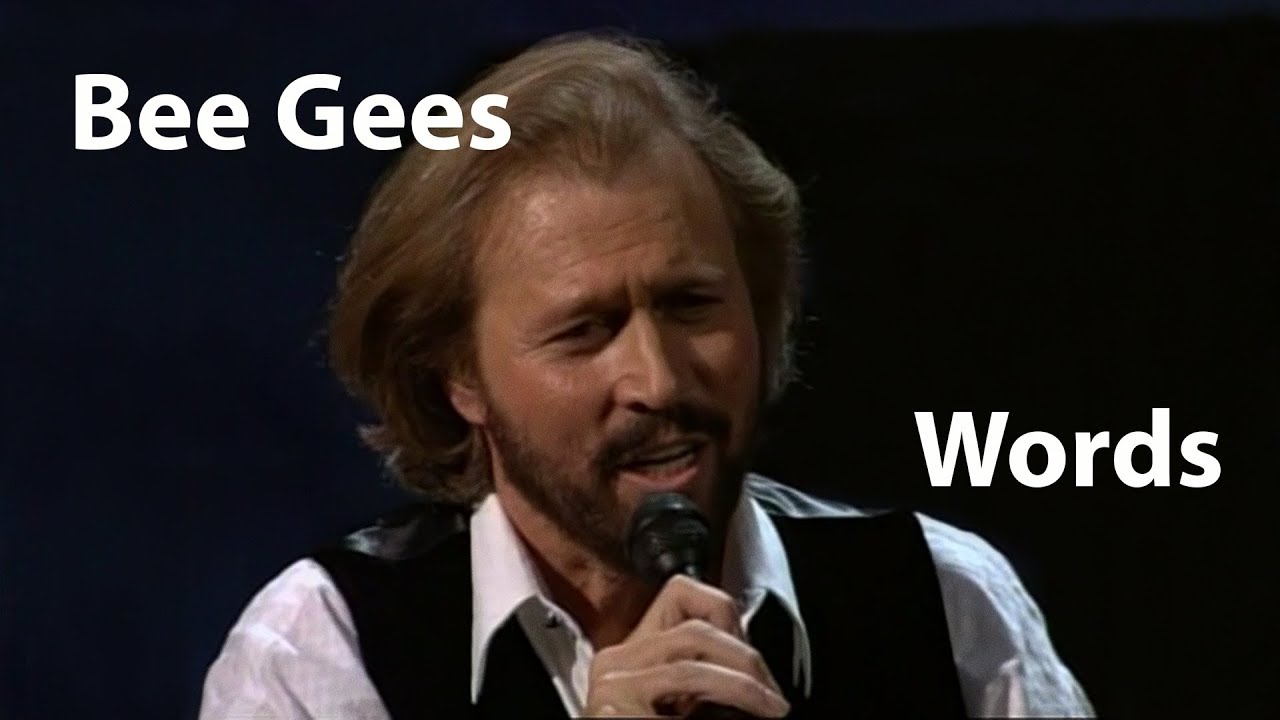 Bee Gees - Words [Restored] - YouTube
