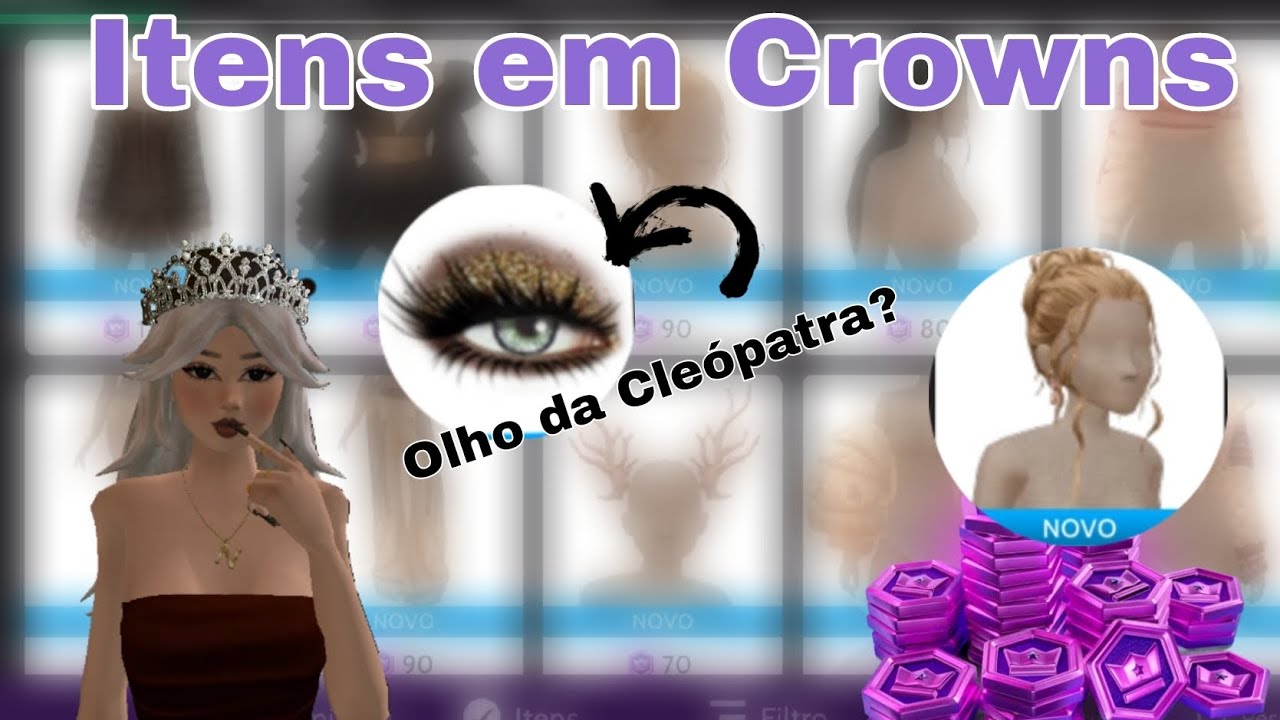APARECI!! 👀 Avaliei NOVAMENTE os itens de crowns novos da loja | Avakin ...