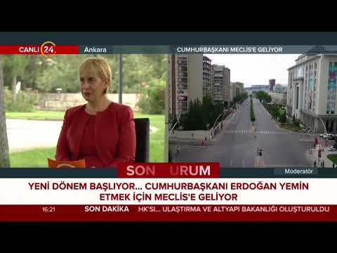 Cumhurbaşkanı Erdoğan, yemin etmek için TBMM'ye geliyor