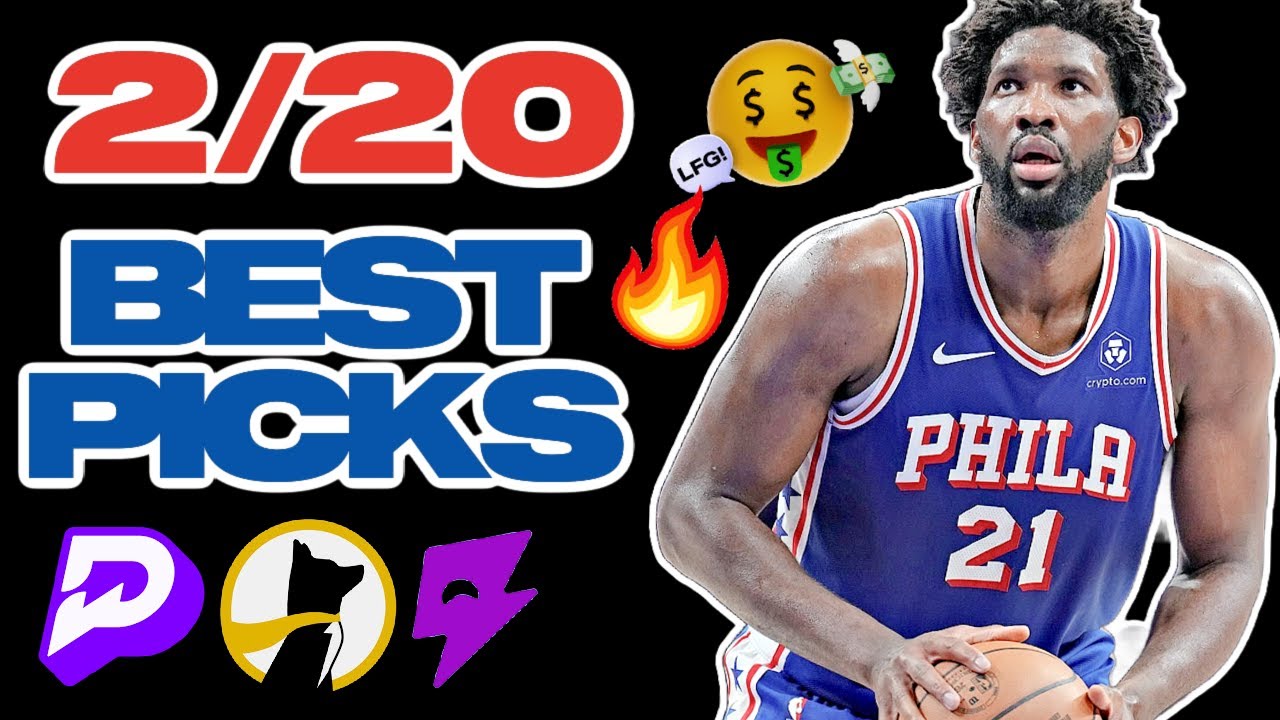 PRIZEPICKS BEST NBA PICKS TODAY (2/20) - BIG CASH NIGHT AHEAD! - YouTube