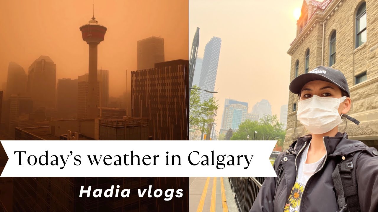 Alberta wildfire situation | wildfire smoke on Calgary - YouTube