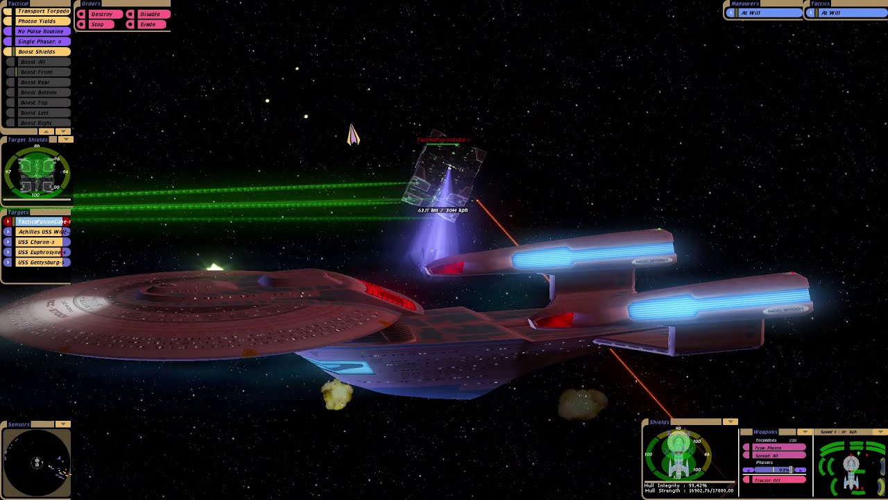 Majestic Class (And Allies) vs Borg Ships | KM | Star Trek Bridge ...