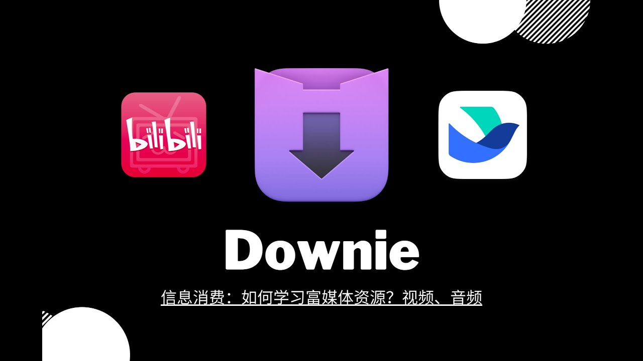 【信息消费】如何学习富媒体资源？通过 Downie 下载视频、音频 - YouTube