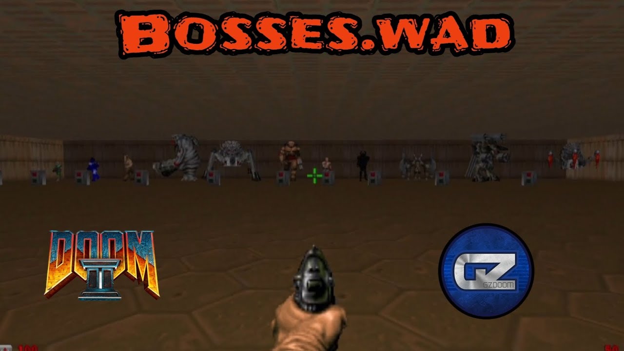 Doom 2: Bosses.wad - gameplay PC - YouTube