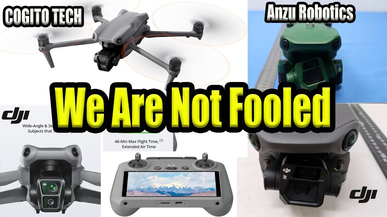 DJI Clones Desperation or Deception ? - Cogito Tech & Anzu Robotics ...
