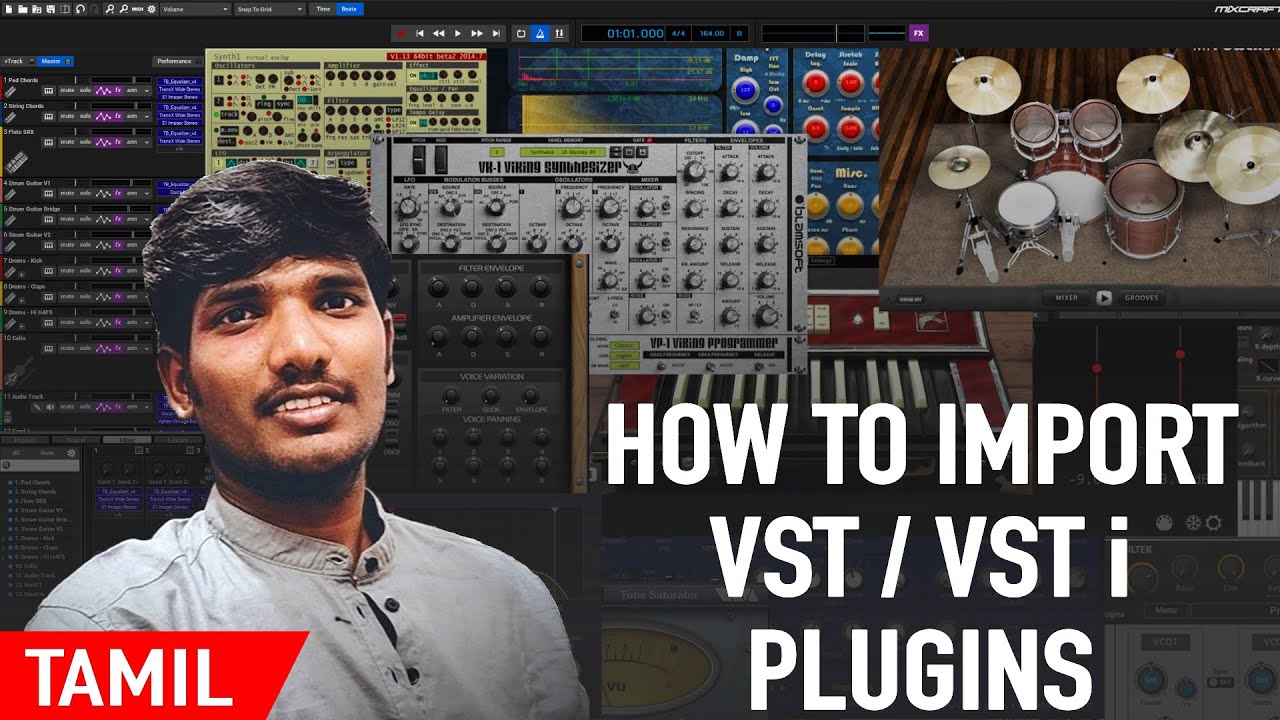 How To Import VST Plugins Into DAW (Tamil) - Mixcraft Studio | Home ...