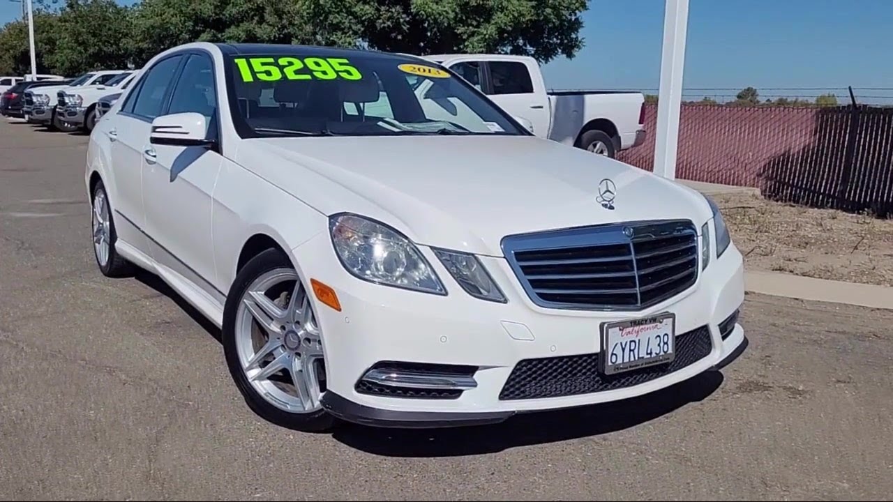 2013 Mercedes-Benz E-Class E 350 Sedan Tracy Stockton Modesto Manteca ...