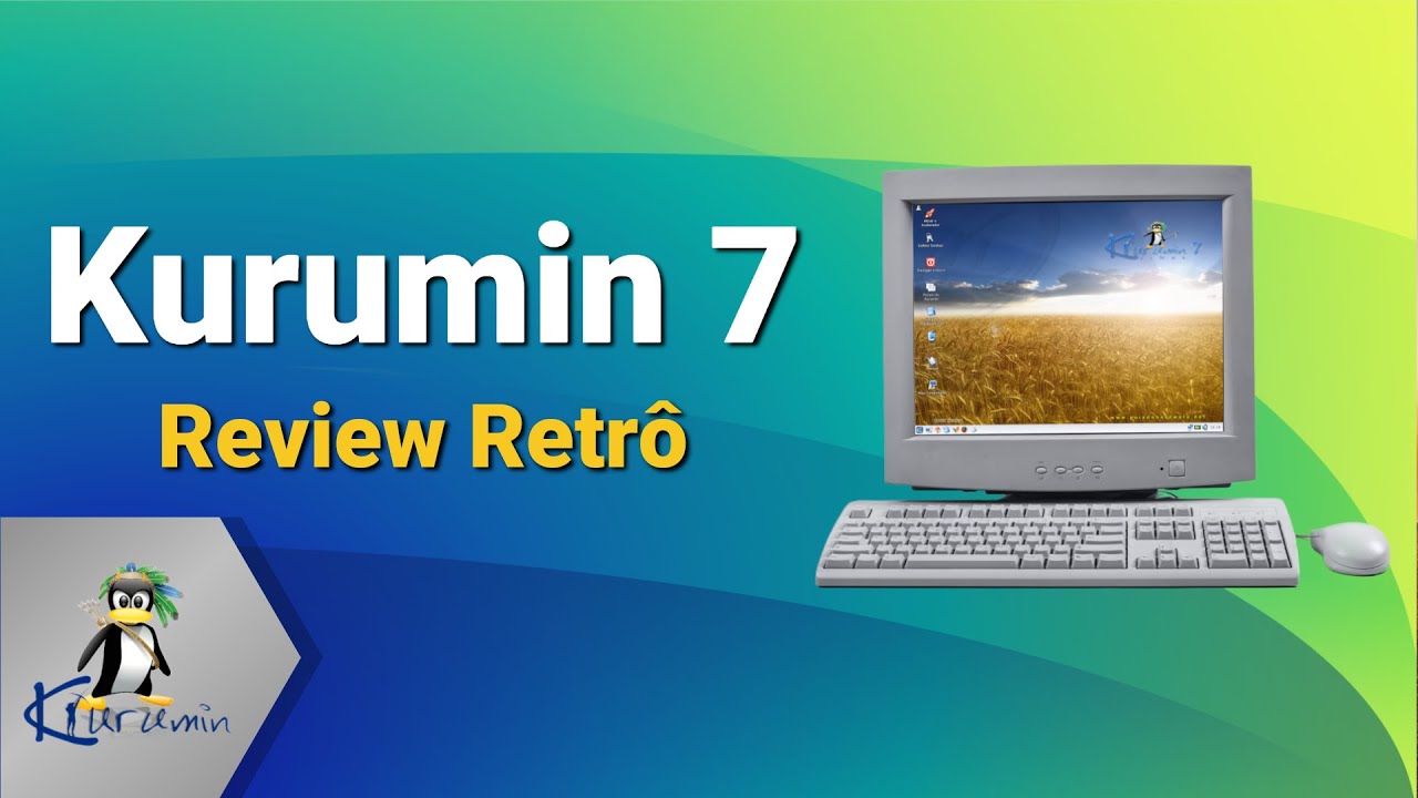 Kurumin Linux 7 - Review Retrô - YouTube