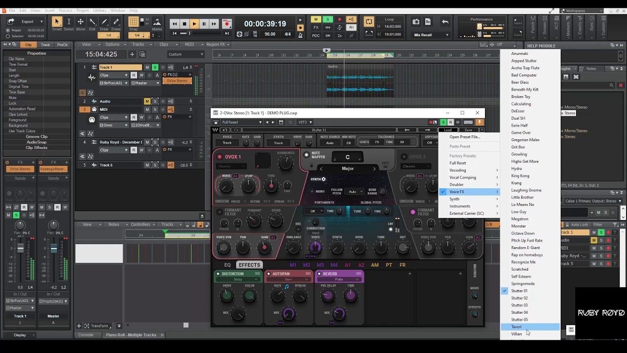OVox Vocal ReSynthesis fx synth plugin from Waves - YouTube