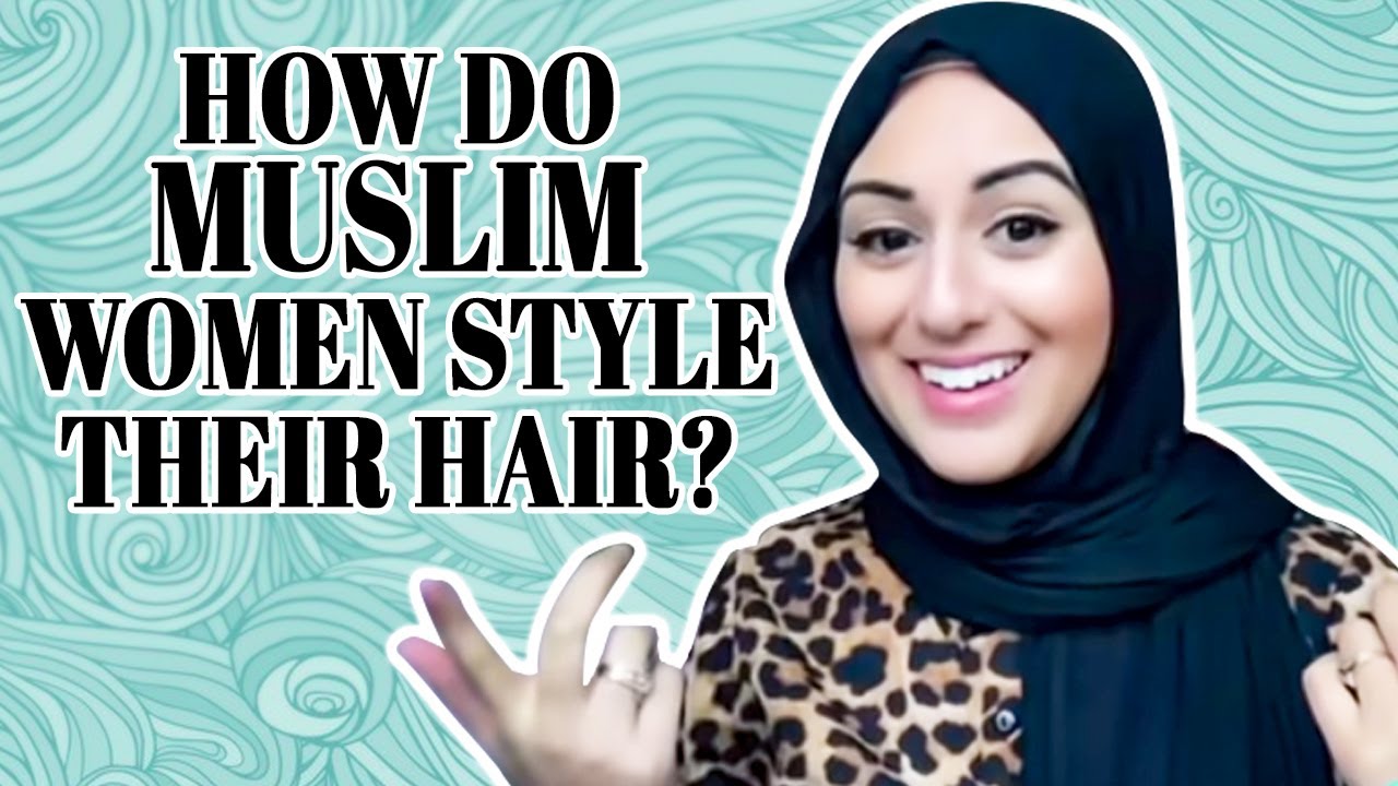How do Muslim women STYLE their hair? #shorts - YouTube