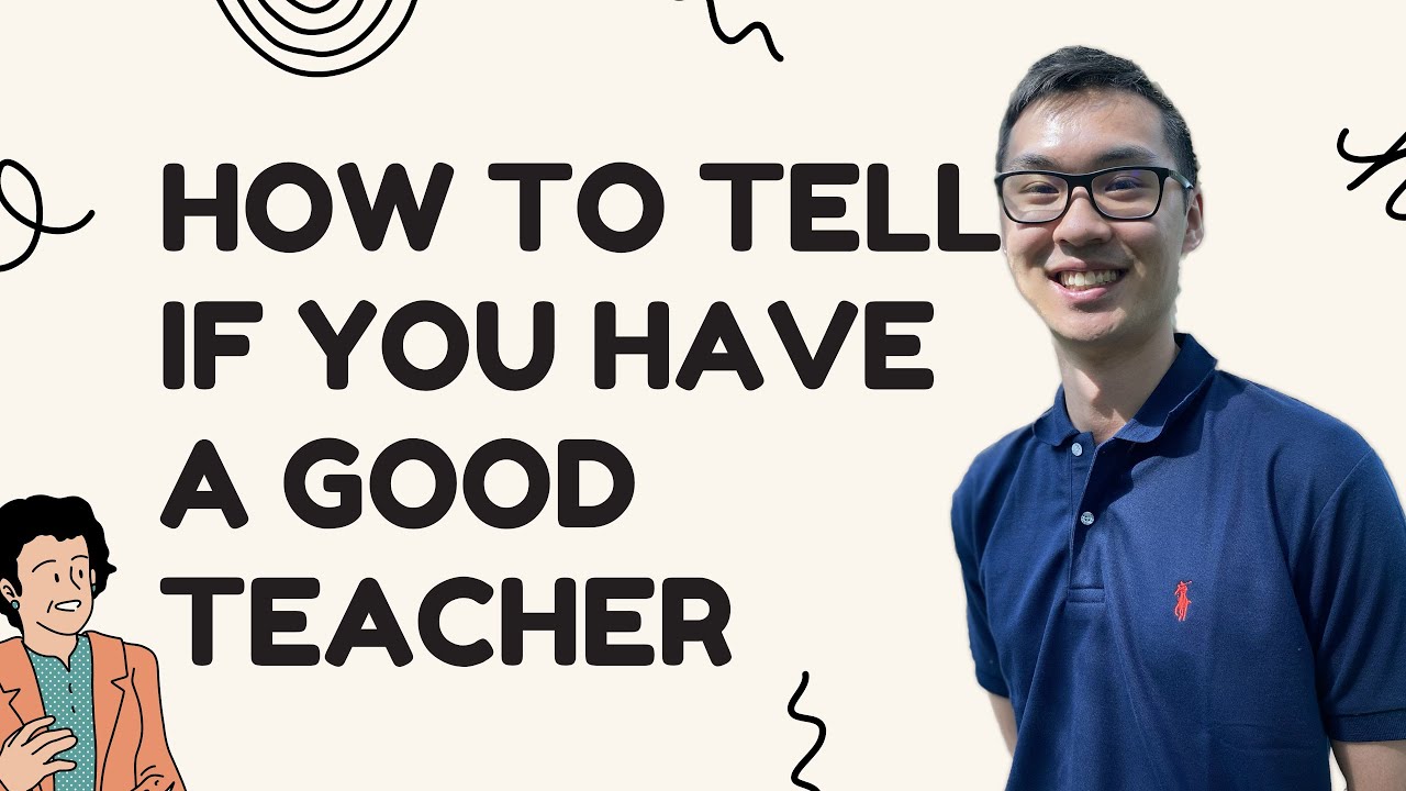 How To Tell If Your Teacher Is Good - YouTube