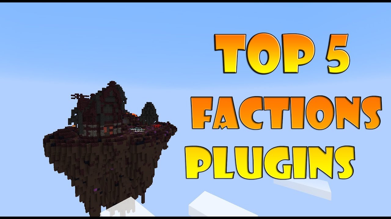 TOP 5 Minecraft Factions Plugins 2017 - YouTube