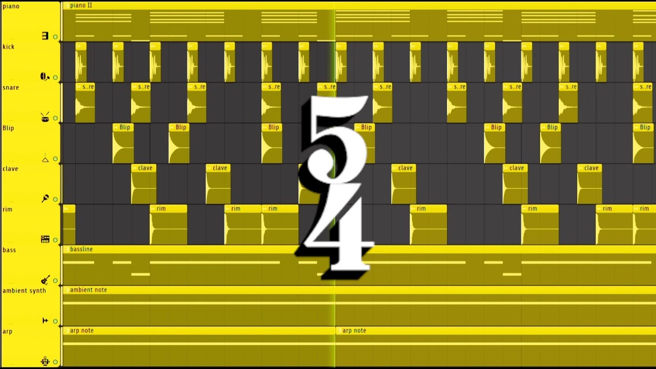 my best groove with 5/4 time signature - YouTube