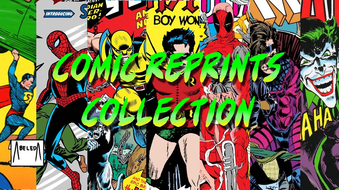 Comic reprints collection - YouTube